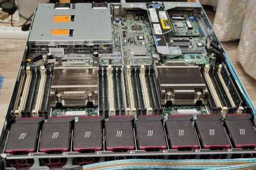 Сервер HP Proliant DL360p G8 E5-2650x2, 32Gb, P420