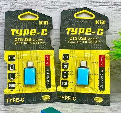 OTG переходник USB Type-C