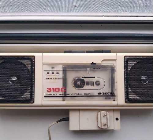 Магнитофон кассетный весна 310 С СССР