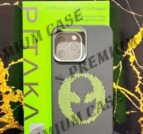 Чехол Pitaka Aries Tactile iPhone 15 Pro Max.Alien