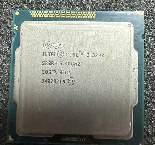 Процессор intel core i3 3240 (2/4 S1155)