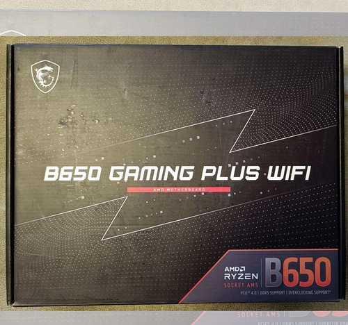 MSI B650 gaming plus wifi