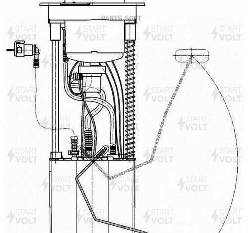 Модуль топливного насоса Audi Q5 (08) 2.0TFSi