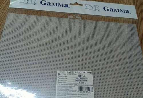 Канва пластиковая gamma 26*33 новая