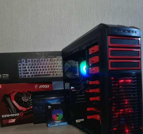 Игровой пк i7/RX 8GB/SSD/ 16Gb DDR4