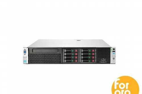 Сервер HP DL380e Gen8 8SFF 2xE5-2407v2 56GB, H240