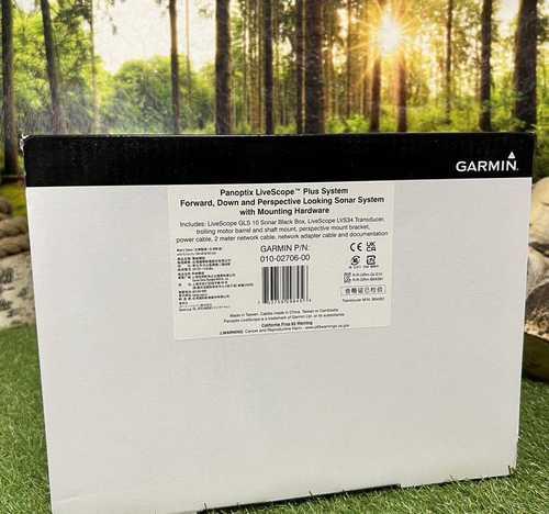Garmin Panoptix LiveScope Plus LVS34 + GLS10