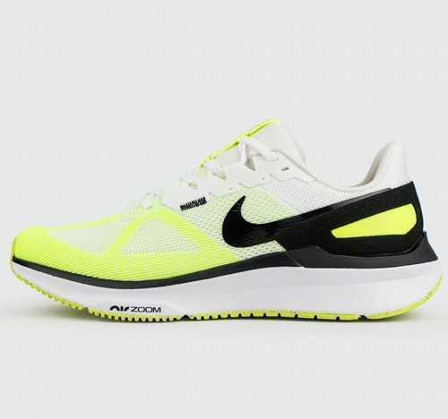 Кроссовки Nike Air Zoom Structure 25 White Yellow