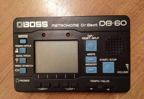 Boss DB-60 метроном