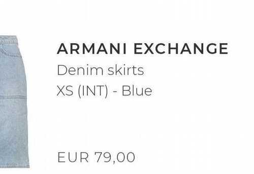 Юбка джинсовая, Armani Exchange