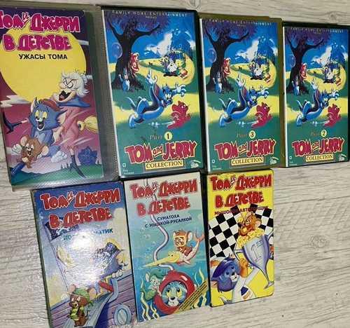 Видеокамера vhs Том и Джери
