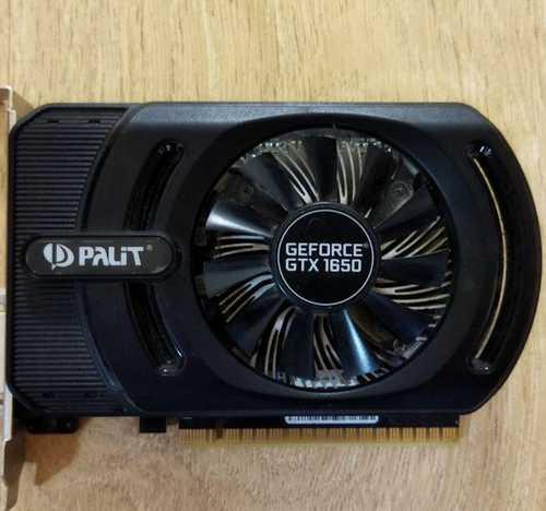 Видеокарта geforce gtx 1650 4gb palit