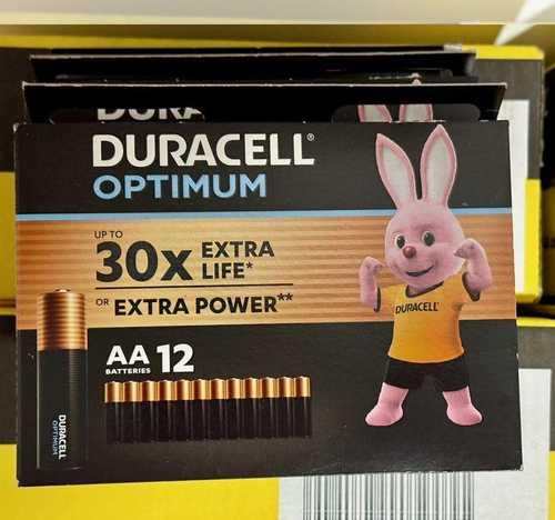 Батарейки Duracell Optimum AA LR6 60шт