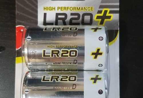 Батарейки LR20 новые