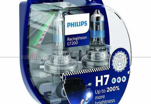 Лампа галогенная philips H7 Racing Vision GT200 +2