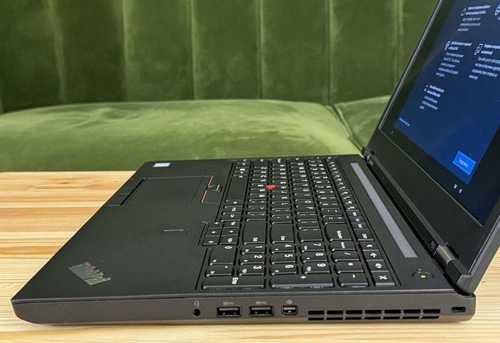 15.6" Lenovo THINKPAD P50, 512 ГБ, Core i7-6700HQ, RAM 32 ГБ, Quadro M1000M 2 ГБ