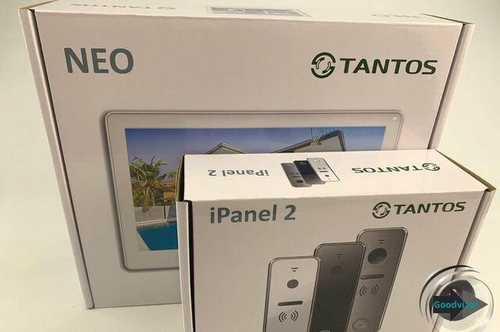 Домофон комплект Tantos NEO SE и iPanel 2 HD