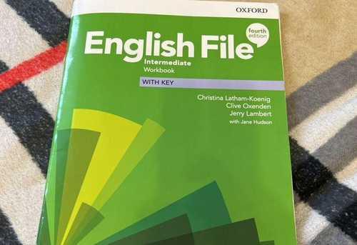 Рабочая тетрадь English file Oxford rourth edition