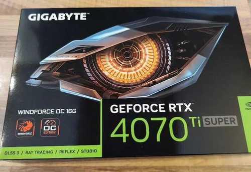 Видеокарта Gigabyte RTX4070Ti super