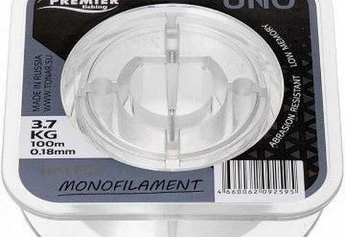 Леска UNO 0,18mm/100m Clear Nylon Premier Fishing
