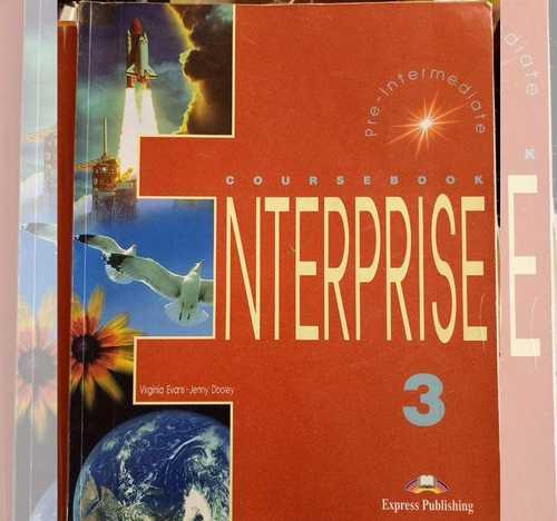 Учебник и рабочая тетрадь Enterprise 2,3,4