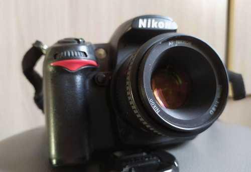 Фотокамера Nikon D7000 + объектив AF Nikkor 50 f/1