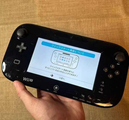 Планшет Nintendo Wii U Black