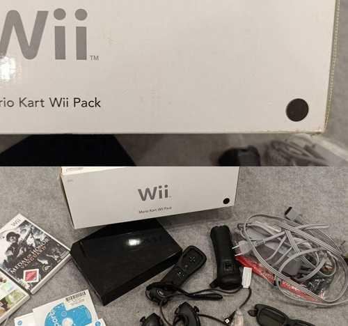Nintendo Wii, 0.512 ГБ, 2 геймпада