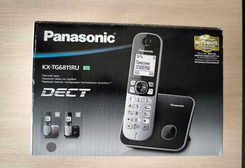 Телефон беспроводной Panasonic KX-TG6811RUM