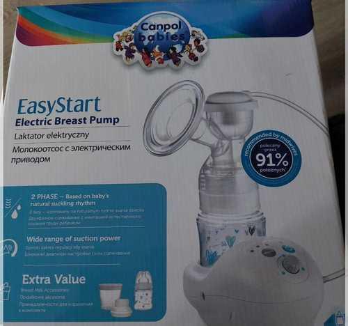 Молокоотсос электрический canpol babies easystart