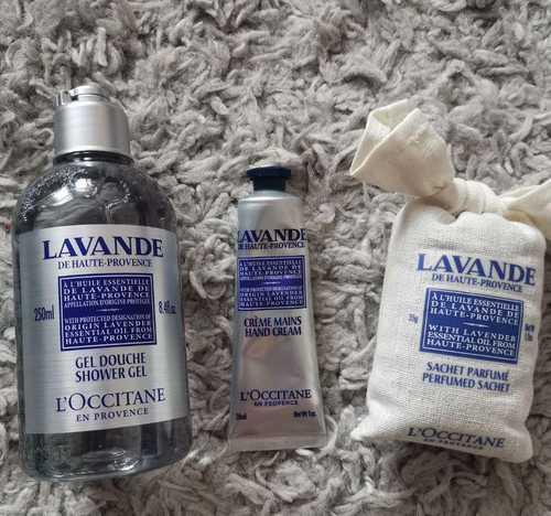 Набор косметики Loccitane Лаванда