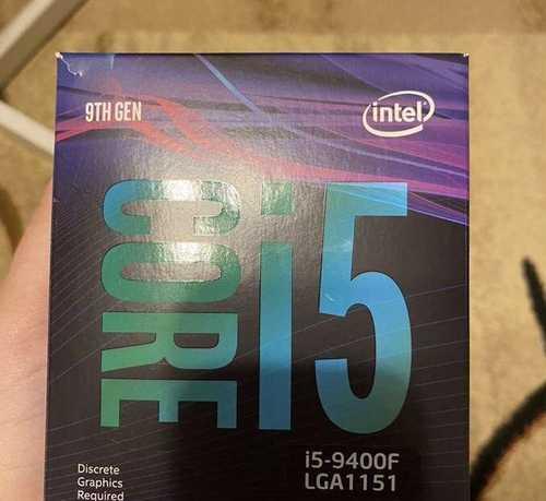 Процессор Intel Сore I5 - 9400F