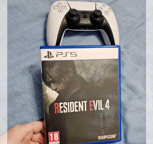 Resident Evil 4 remake ps5 диск