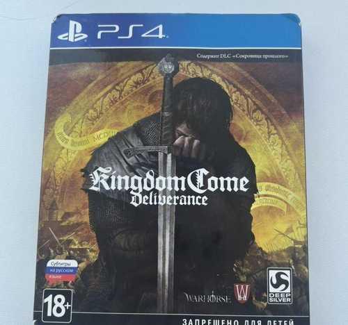 Kingdom come deliverance Steelbook Edition ps4