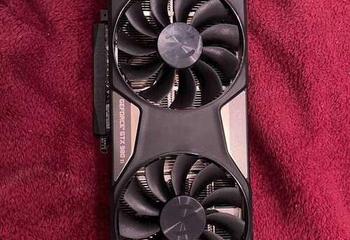 Видеокарта eVGA 980ti 6gb