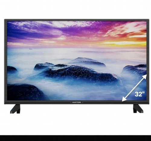 Hartens Телевизор HTY-32H06B-VZ/M 32" HD, черный