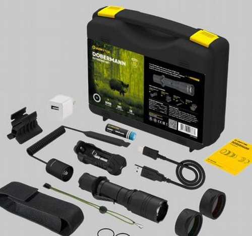 Охотничий набор Armytek Dobermann Extended Set теп