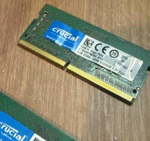 Оперативная память ddr4 16gb 3200 so dimm