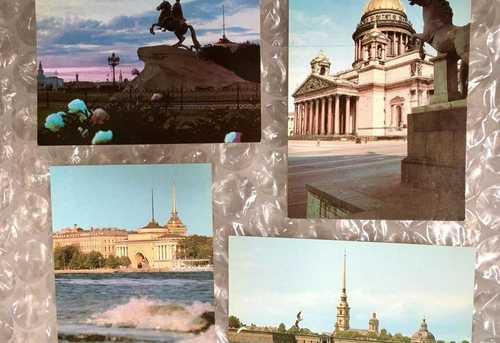 Почтовые открытки СССР (Москва,Ленинград)