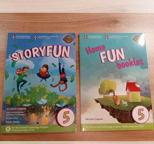 Учебник по английскому Storyfun 5