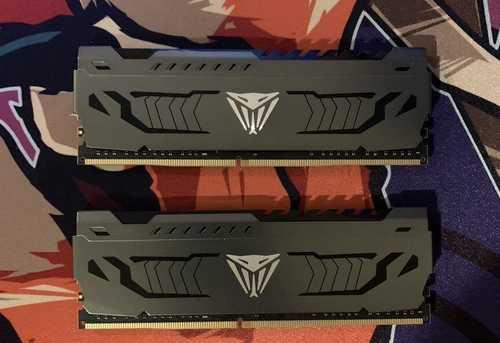 Оперативная память ddr4 16gb (2x8) patriot viper