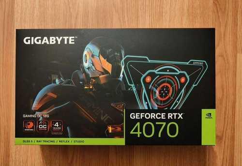 Видеокарта RTX 4070 12gb Gigabyte (NEW гарантия)