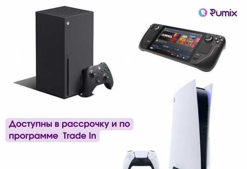 Игровые приставки (PlayStation, Xbox, Steam Deck)