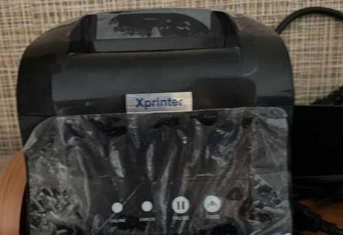 Термопринтер этикеток бу xprinter 365b с usb