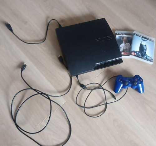 Sony ps3 slim 320 Гб hen  игры