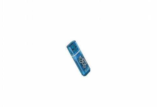 Флеш-накопитель Smartbuy Glossy series 64GB Blue