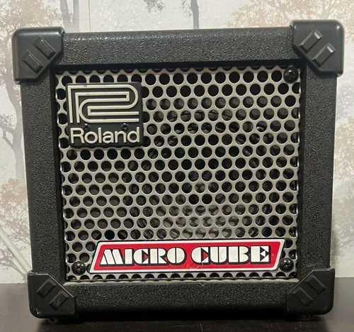 Комбоусилитель roland micro cube