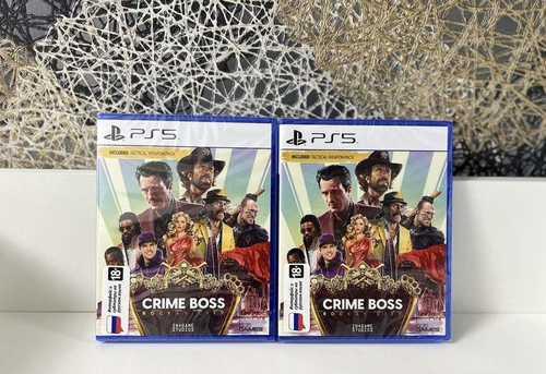 Crime Boss Rockay City ps5 Новый диск