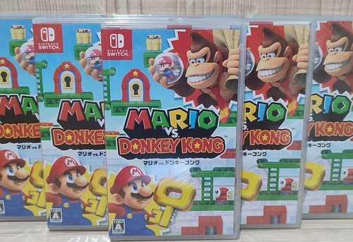 Mario vs donkey kong nintendo switch (новый)