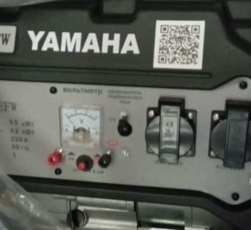 Бензиновый генератор yamaha EF 5500 EFW